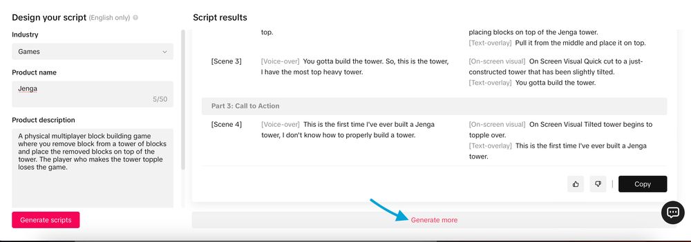 How to use TikTok’s AI script generator - Minter.io Analytics Blog: Insights for Instagram ...