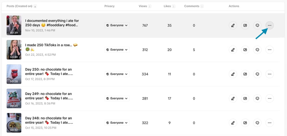 How to upload TikTok videos in bulk - Minter.io Analytics Blog ...