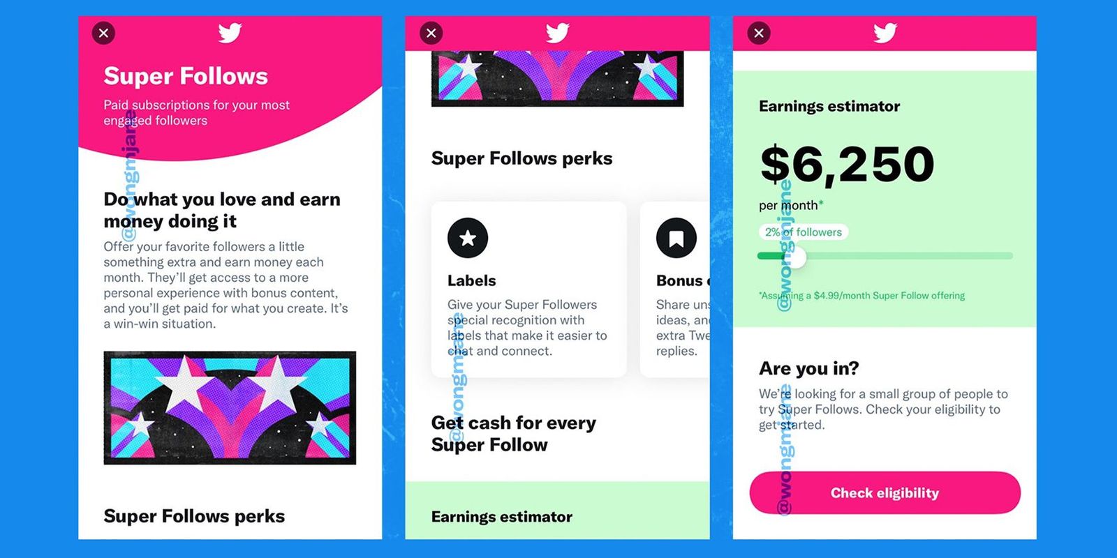 Twitter’s new Super Follow feature - Minter.io Analytics Blog: Insights ...