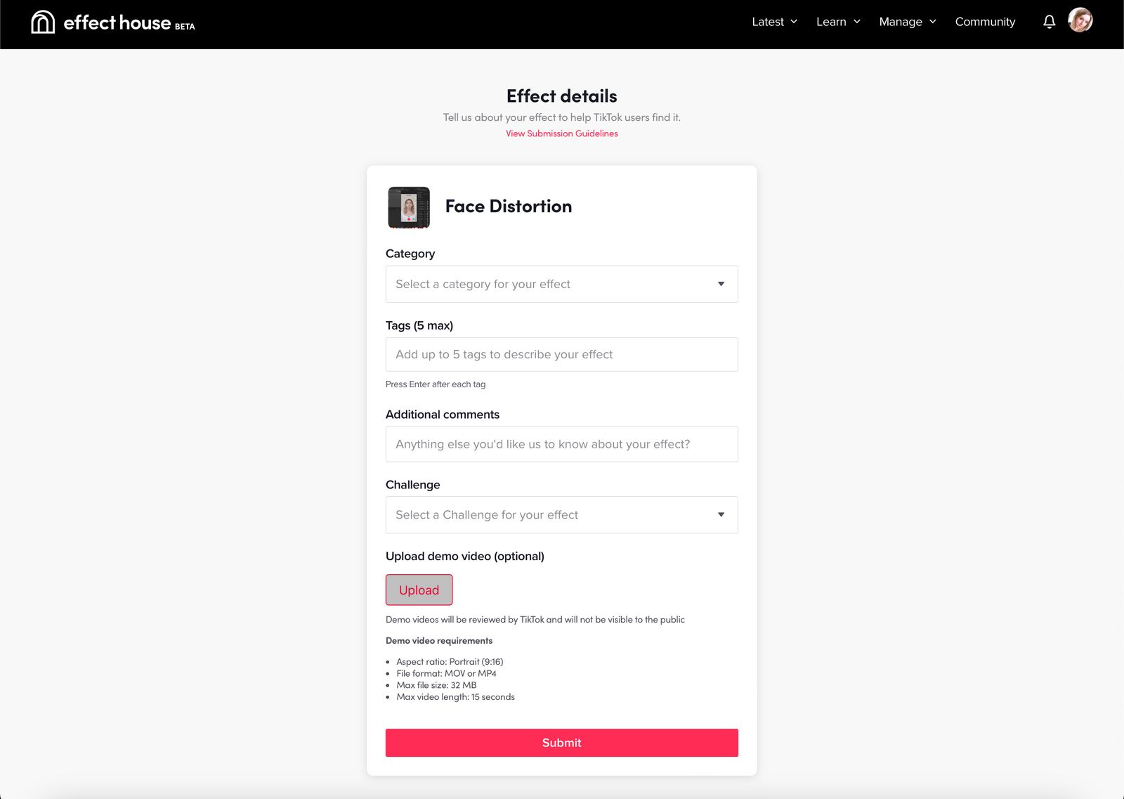 How to create your own TikTok filters - Minter.io Analytics Blog ...