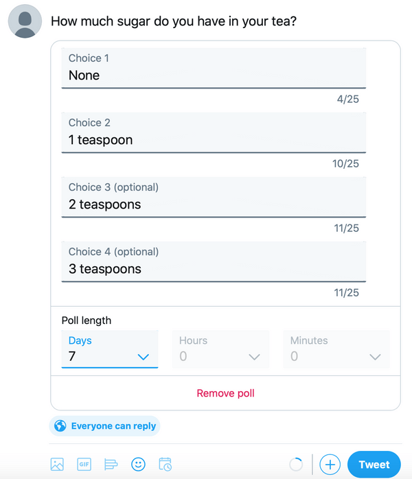 How To Create A Twitter Poll + 10 Clever Examples - Minter.io Analytics ...
