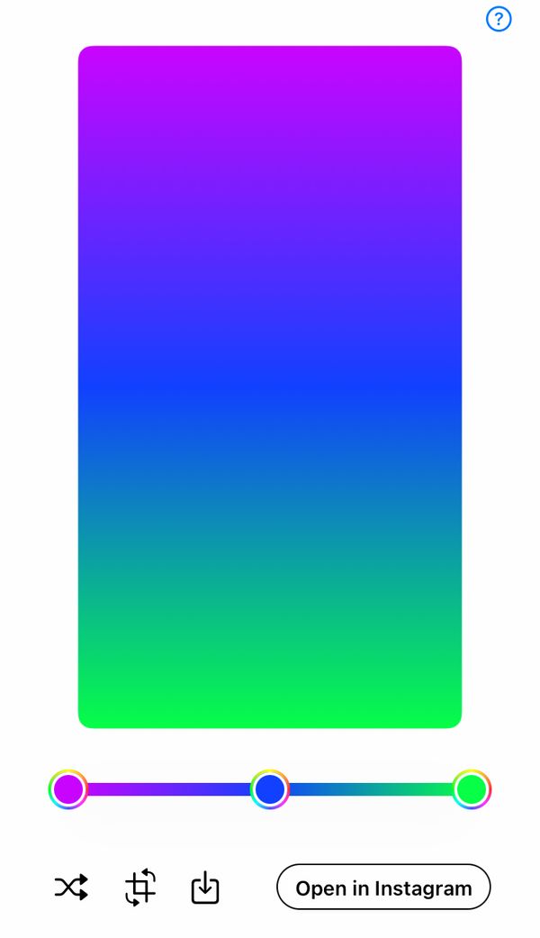 How to use Colour Gradients for Instagram Stories - Minter.io Analytics ...