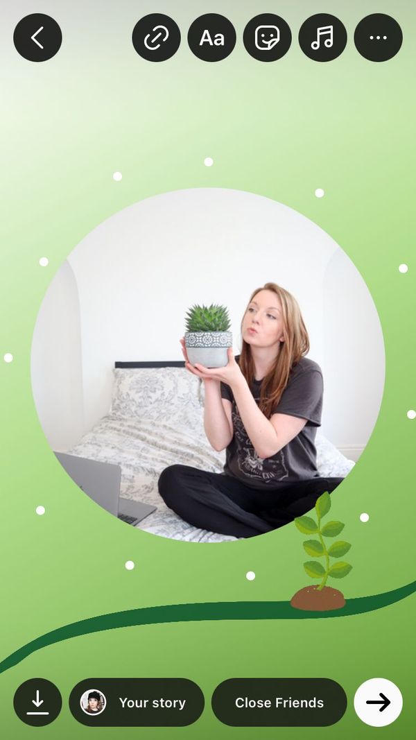 How to use Colour Gradients for Instagram Stories - Minter.io Analytics ...