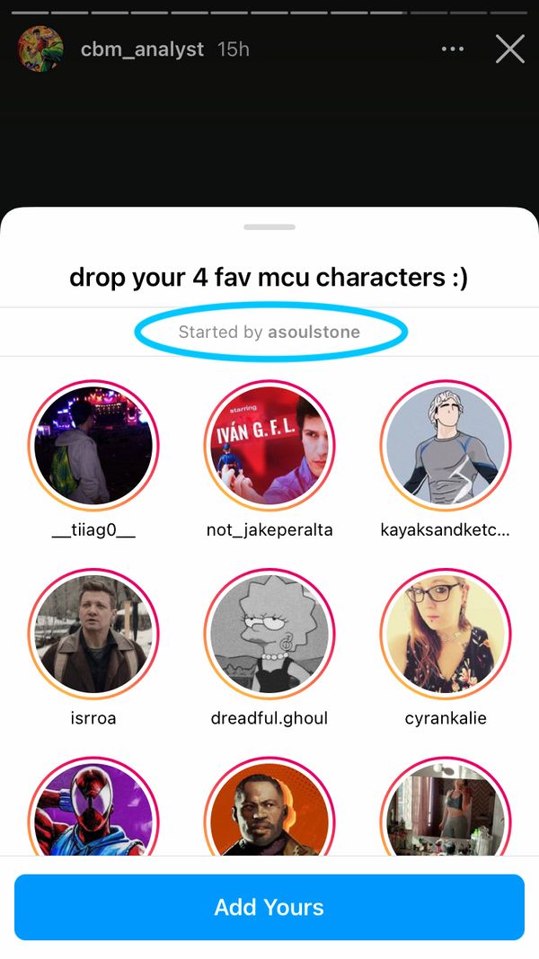 How to use the ‘Add Yours’ Instagram sticker - Minter.io Analytics Blog ...