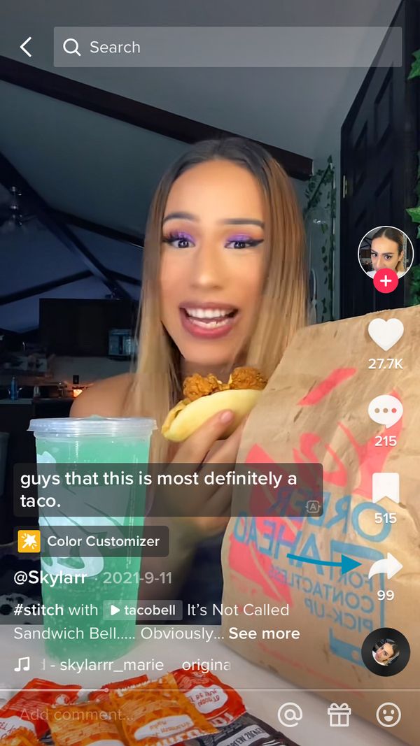 How brands use Stitch on TikTok - Minter.io Analytics Blog: Insights for Instagram, TikTok, X ...