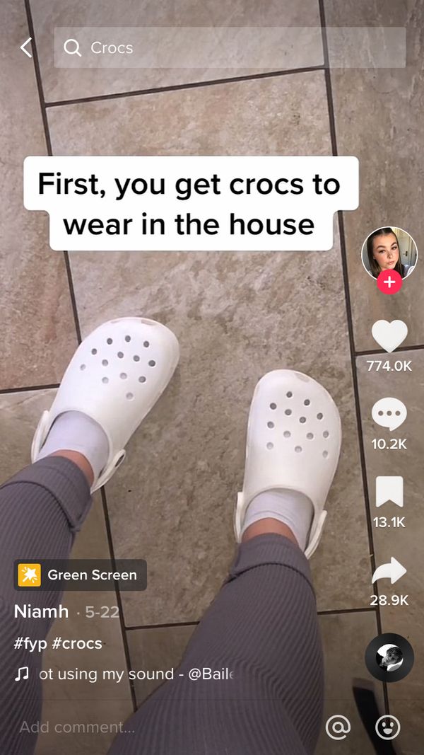 TikTok tips to steal from @crocs - Minter.io Analytics Blog: Insights for Instagram, TikTok, X ...