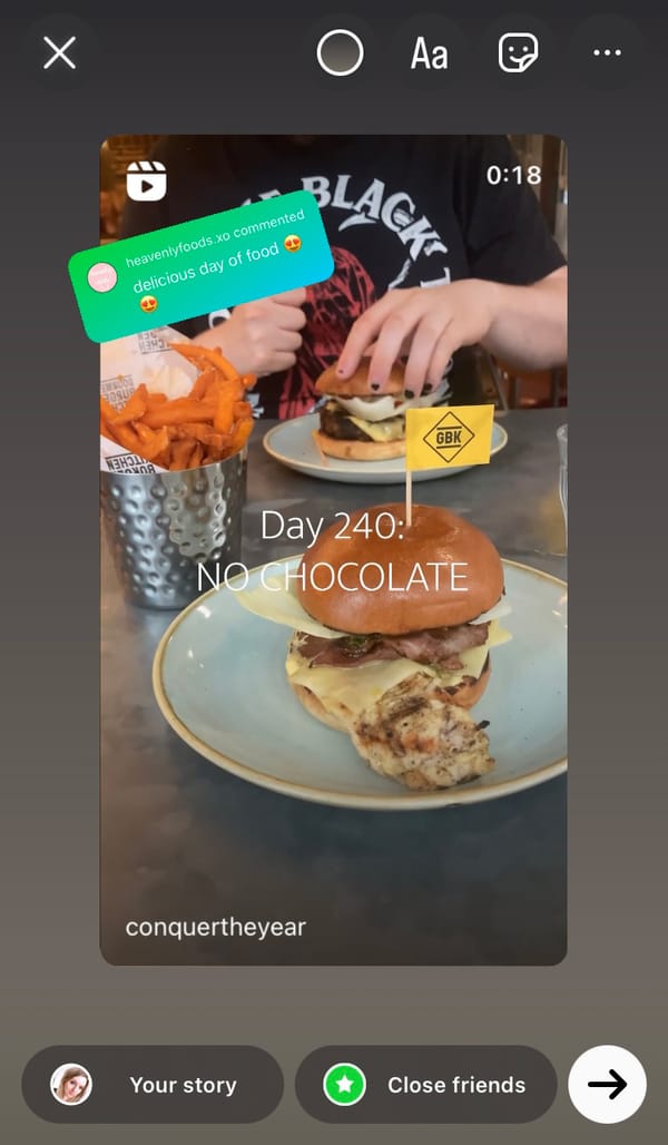 How to add an Instagram comment to your Stories - Minter.io Analytics ...