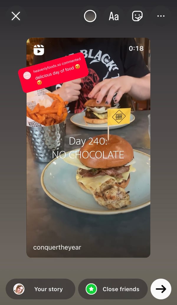 How to add an Instagram comment to your Stories - Minter.io Analytics ...