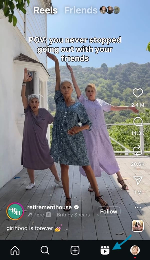 How to use the NEW Instagram Reels Friends tab - Minter.io Analytics ...