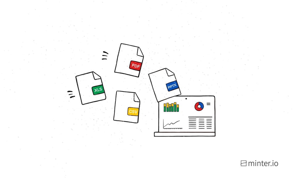 How to export and schedule exports for social media metrics - Minter.io ...